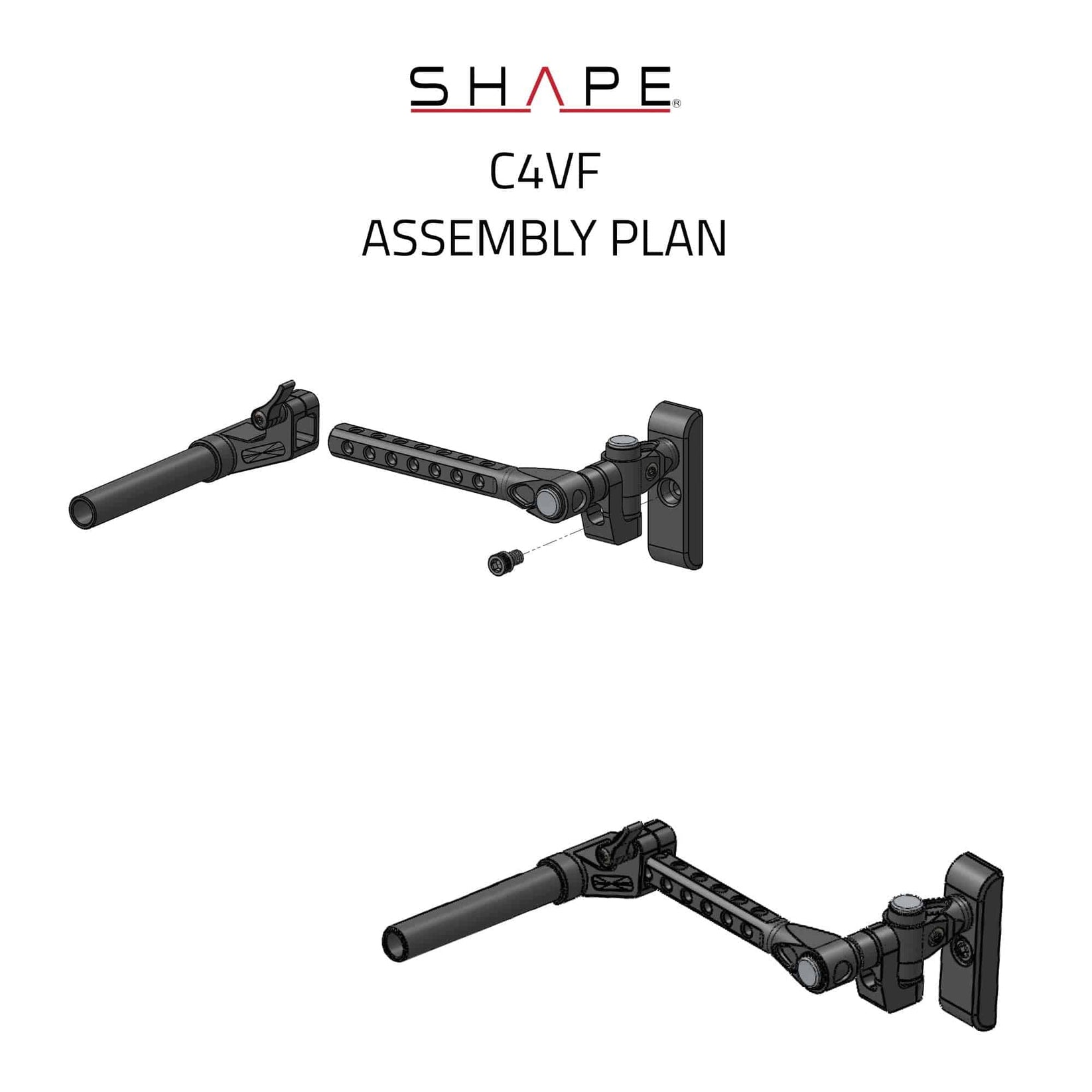 SHAPE Canon C400 Push Button View Finder Mount – SHAPE wlb