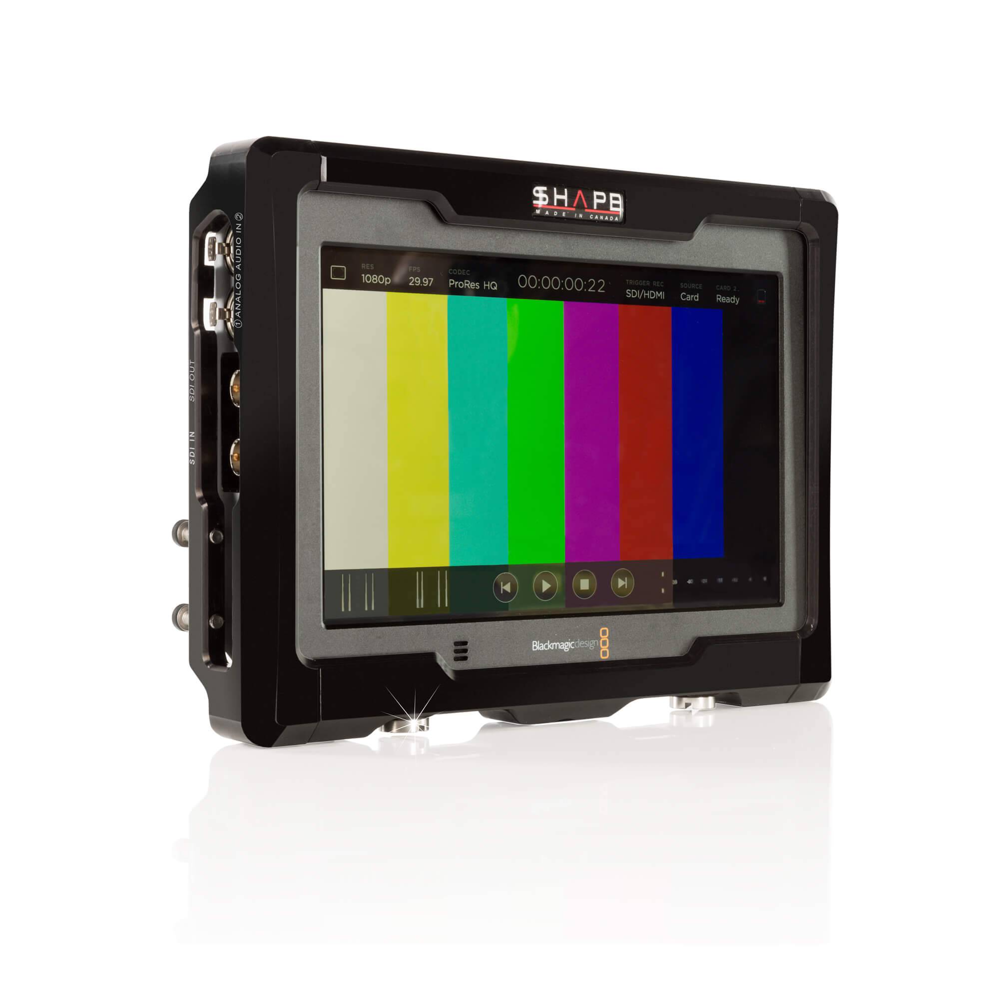 SHAPE Monitor Cage for Blackmagic Design 4k Video Assist Cage | SHAPE wlb