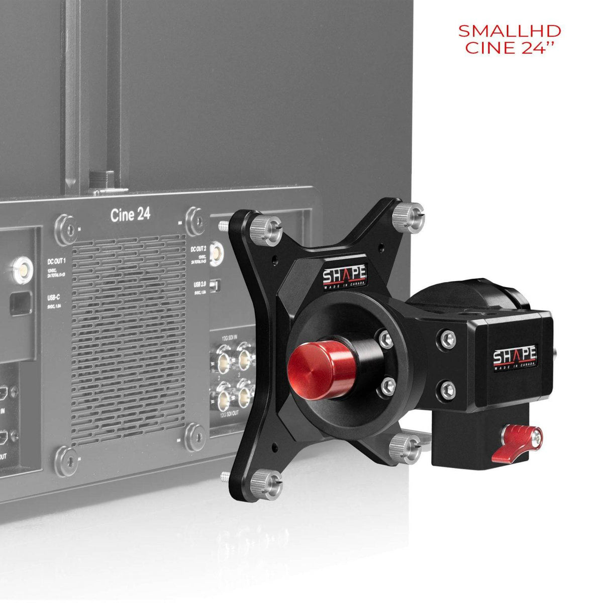 SHAPE Monitor Support Mount Vesa with Push Button | SHAPE wlb