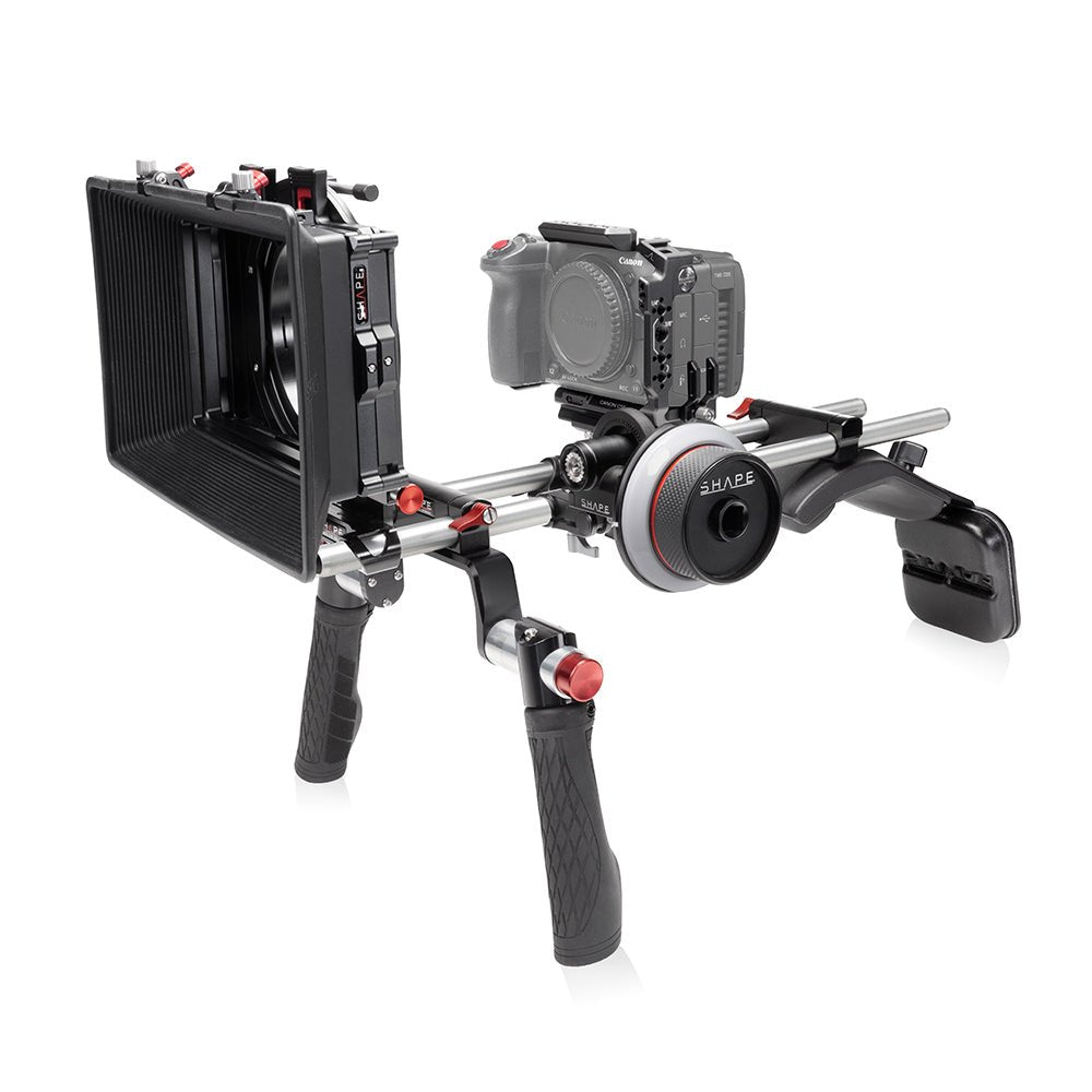 Canon C50 Shoulder Mount Kit | Matte Box & Follow Focus | SHAPE – SHAPE wlb